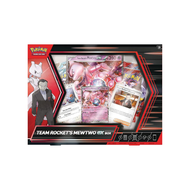 Pokemon TCG Team Rockets Mewtwo EX Box - Ingles - Juegos Enroque